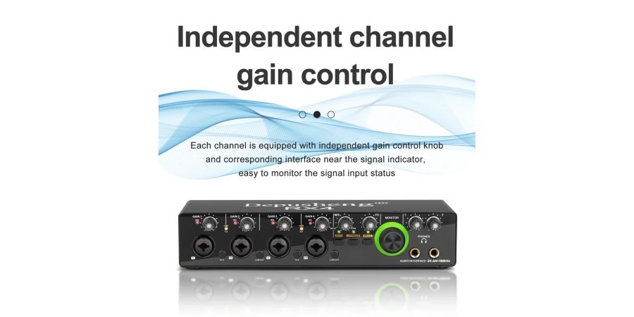Audio-Interface 4 Canais